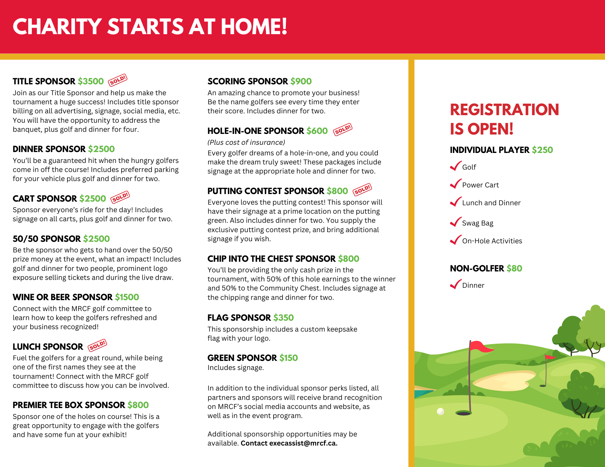 Community FORE Charity Golf Tournament - Maple Ridge Community Foundation
